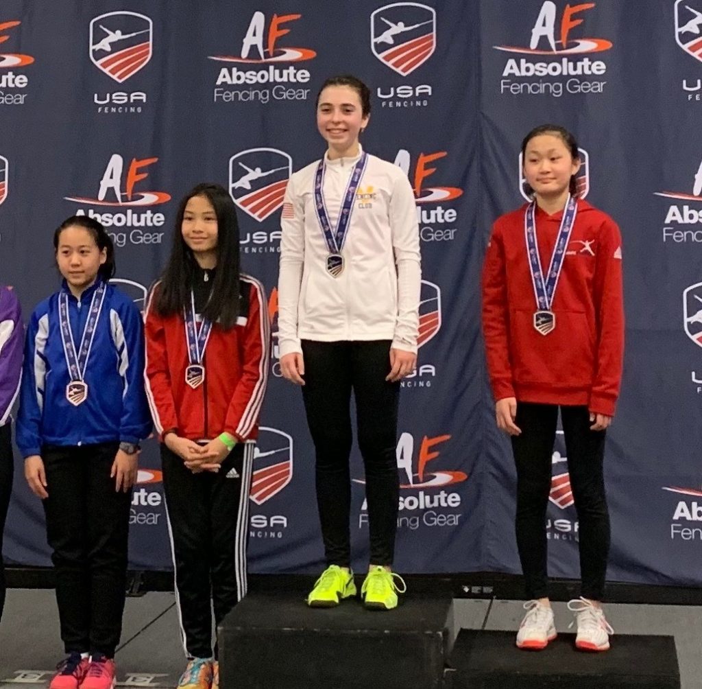 Origin Athlete Victoria Pevzner Takes Gold at National Fencing ...